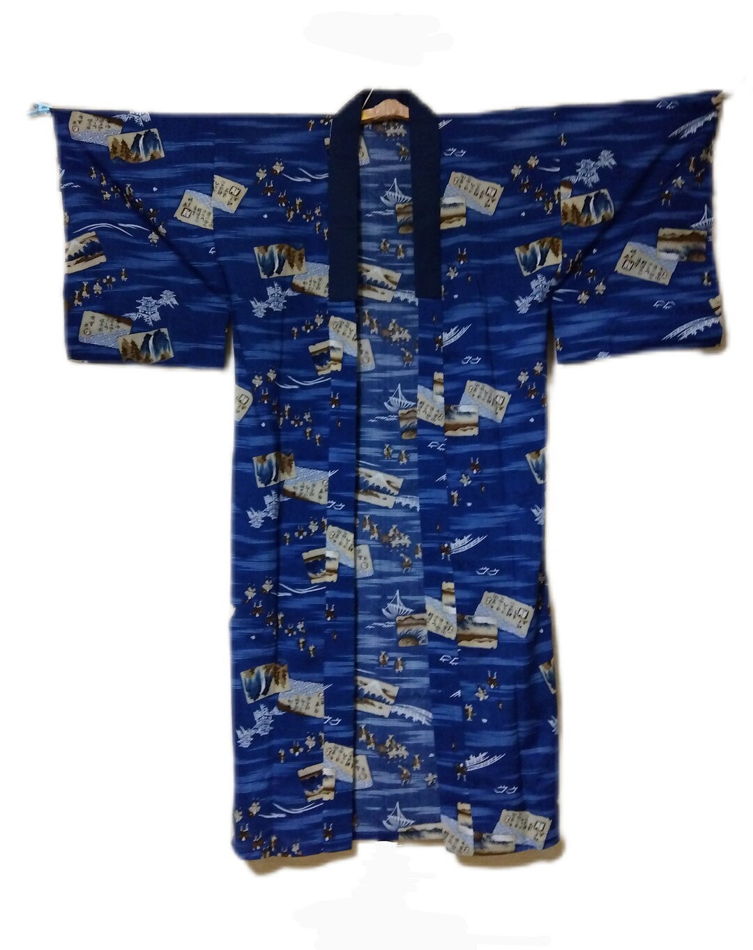 Samurai Pattern Kimono / Juban for Men - Etsy