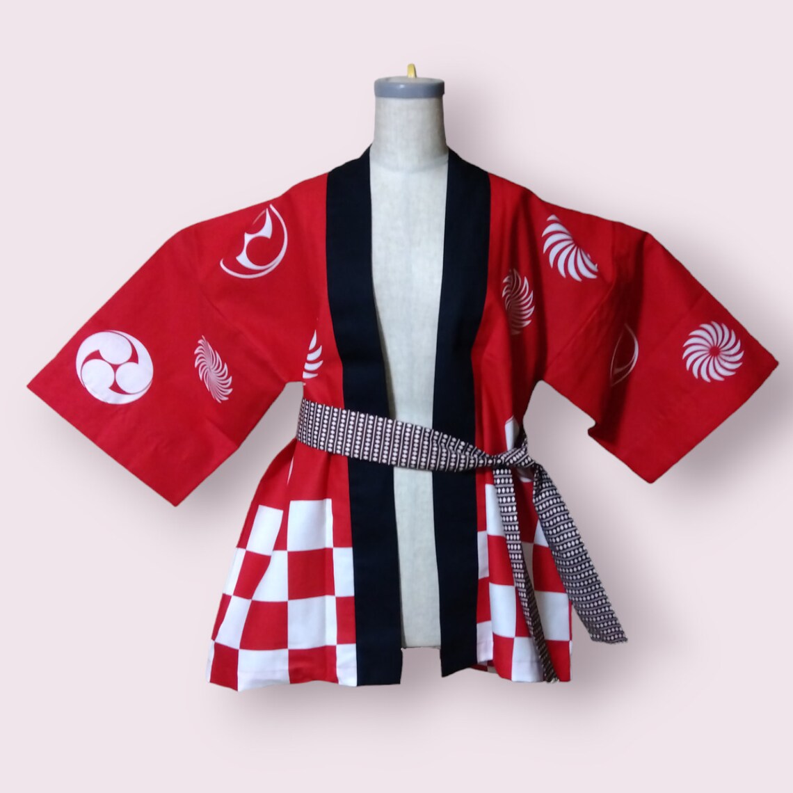 Set of Happi Jacket, Obi Belt, and Towel / "matsuri" Festival - Etsy