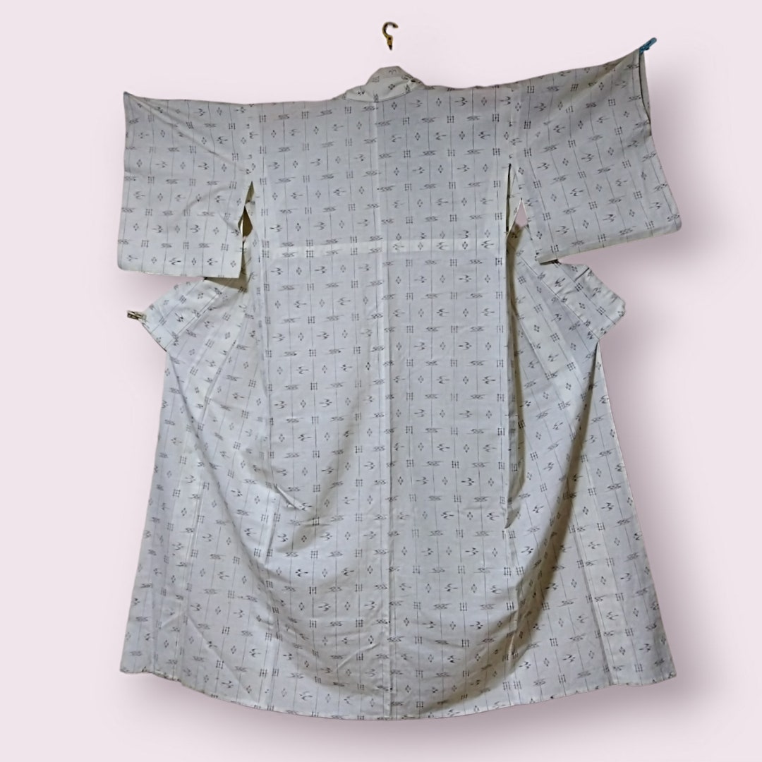 Ryukyu Kasuri Pattern Kimono / Cotton - Etsy