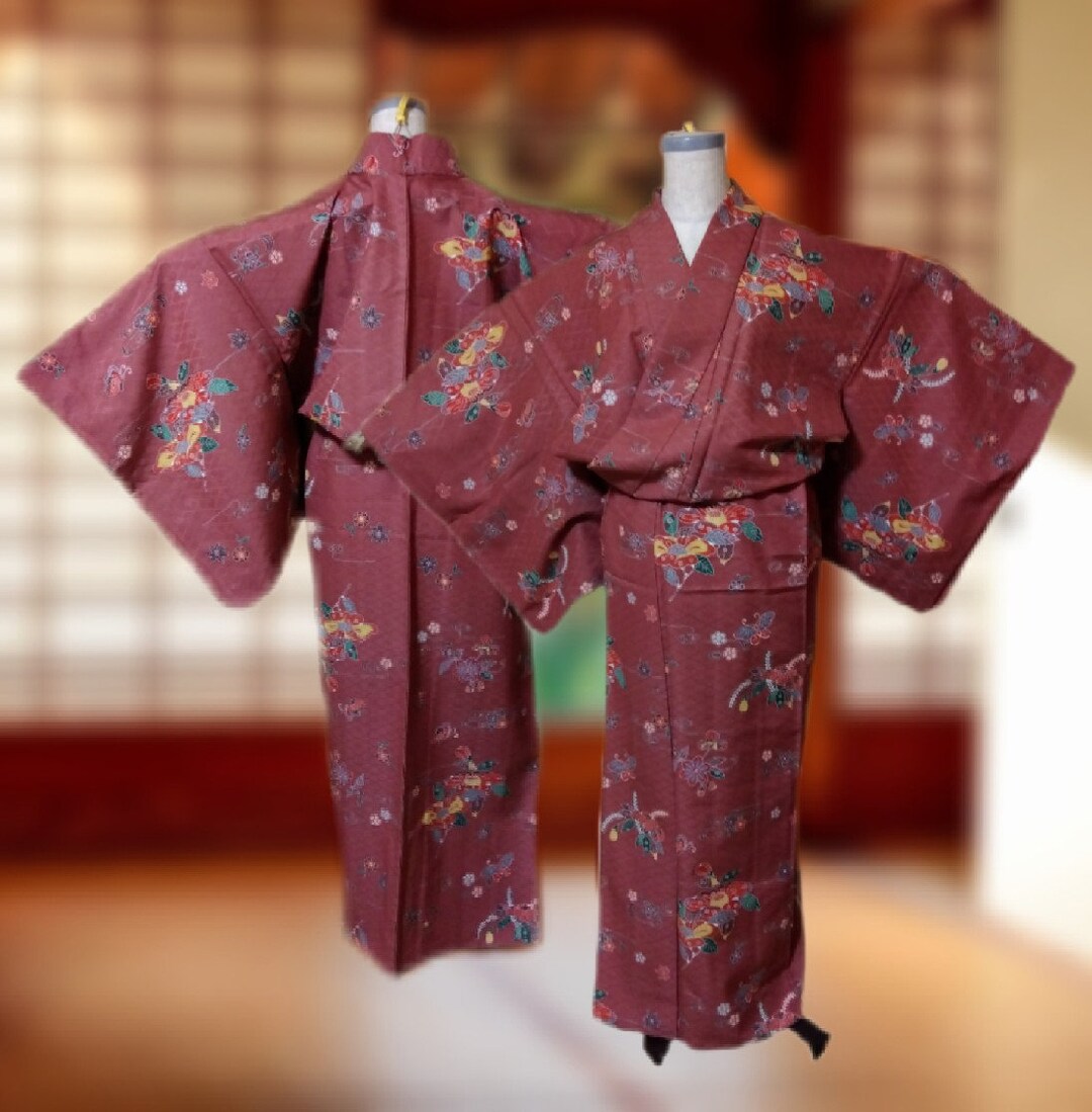 Okinawa Bingata Dyeing Kimono for Women / Washable Kimono - Etsy