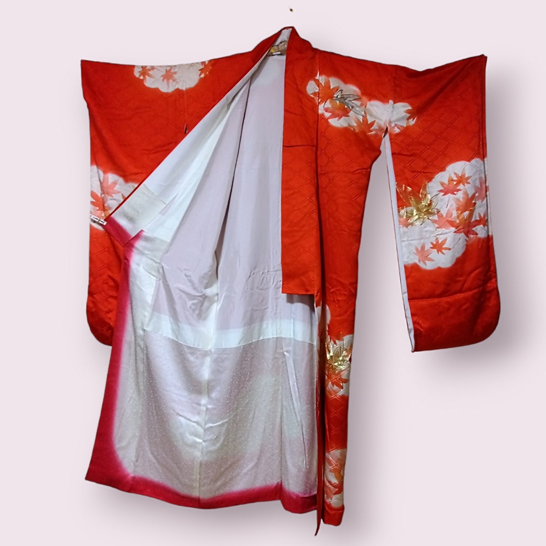 Furisode for Women / Maple - Etsy