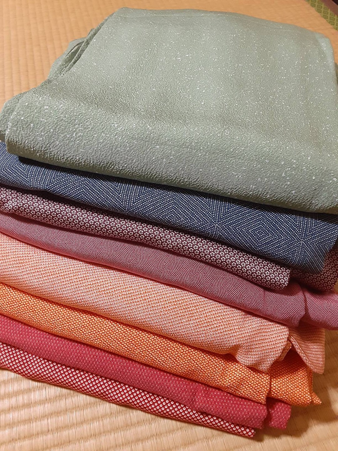 Plain Silk Kimono / Eight Colors - Etsy
