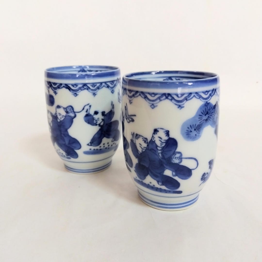 Nabeshima Porcelain Yunomi Cup / Chinese Kids - Etsy