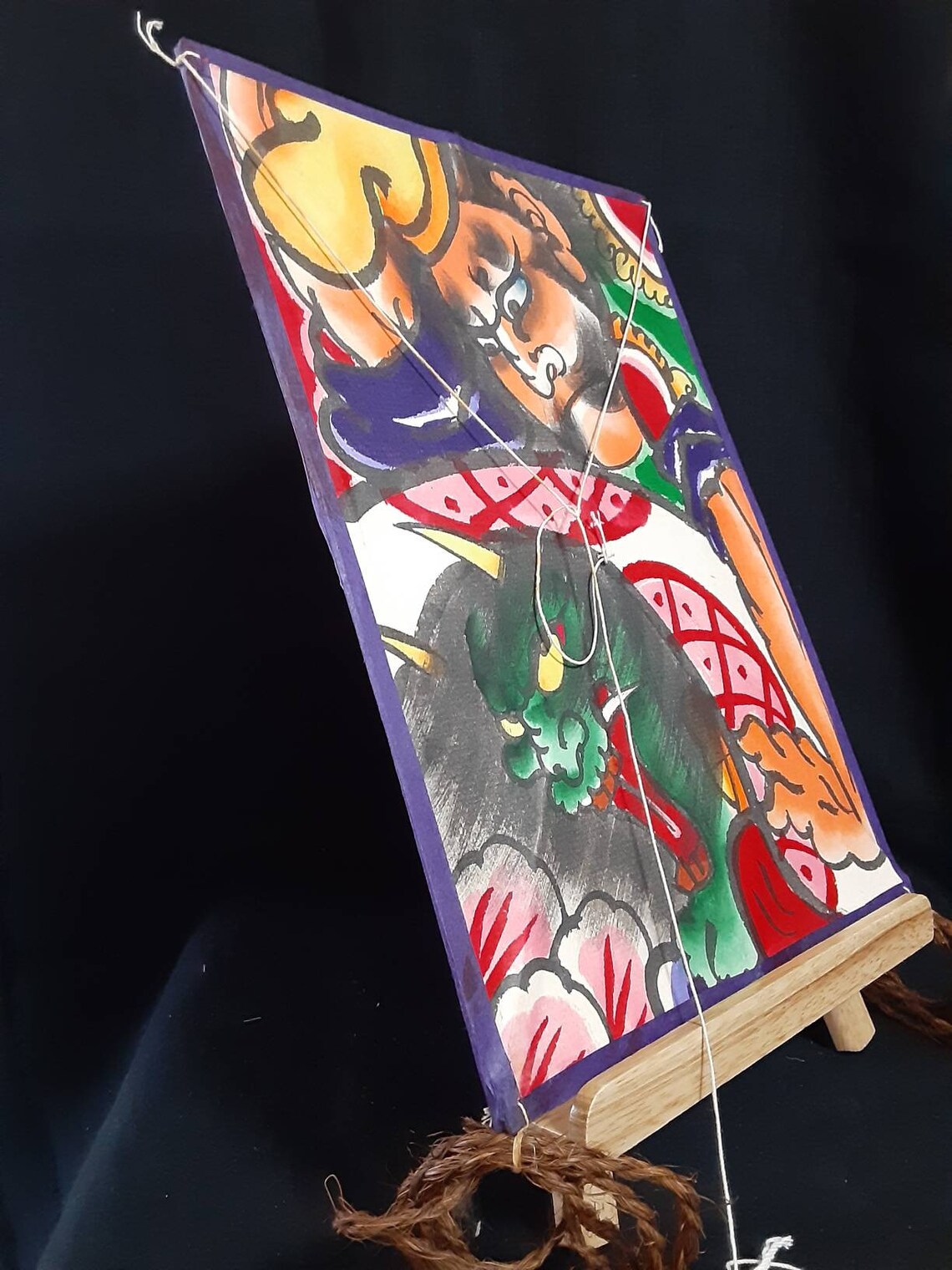 Japanese Traditional Style Kite Flying Toy / Antique Hand Made | Etsy