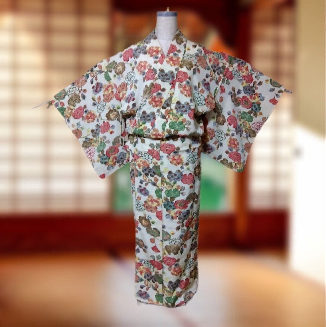 Okinawa Bingata Dyeing Kimono for Women/ Stencil Dyeing Kimono - Etsy