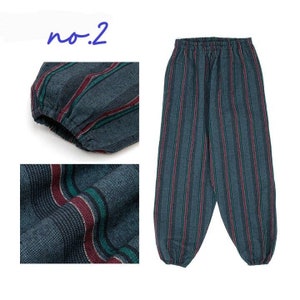 Cotton Tsumugi Monpe for Women / Japanese Traditional Style Working ...