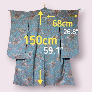 Okinawa Bingata Pattern Furisode for Women or Girls / Washable - Etsy