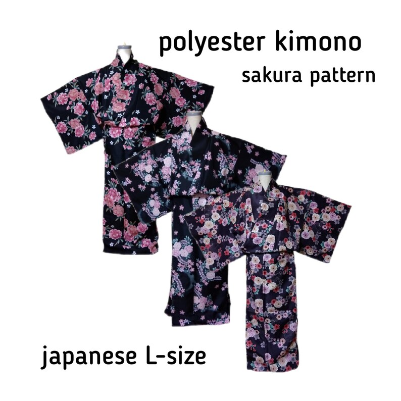 Washable Kimono / Sakura Pattern - Etsy
