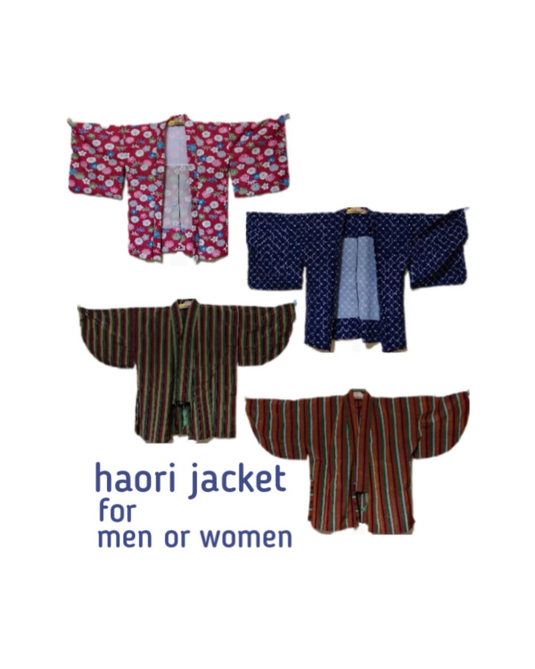 Vintage Haori Jacket for Men or Women - Etsy
