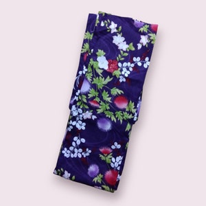 A Set of Yukata, Obi Belt, Koshi Himo, and Sandals for Women - Etsy UK