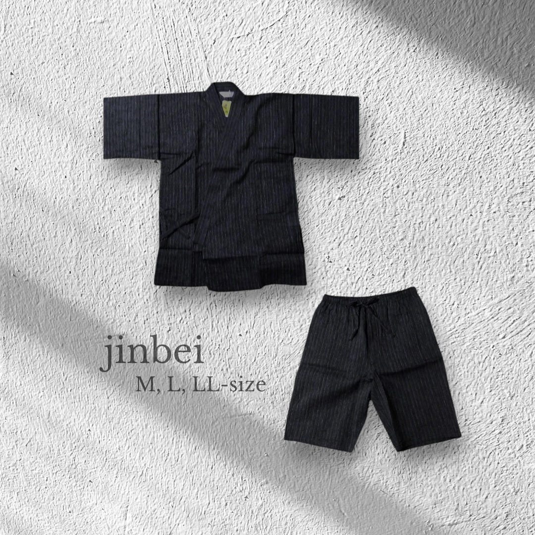 Set of Jinbei Jacket and Pants for Men or Women / Japanese Summer ...