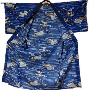 Samurai Pattern Kimono / Juban for Men - Etsy