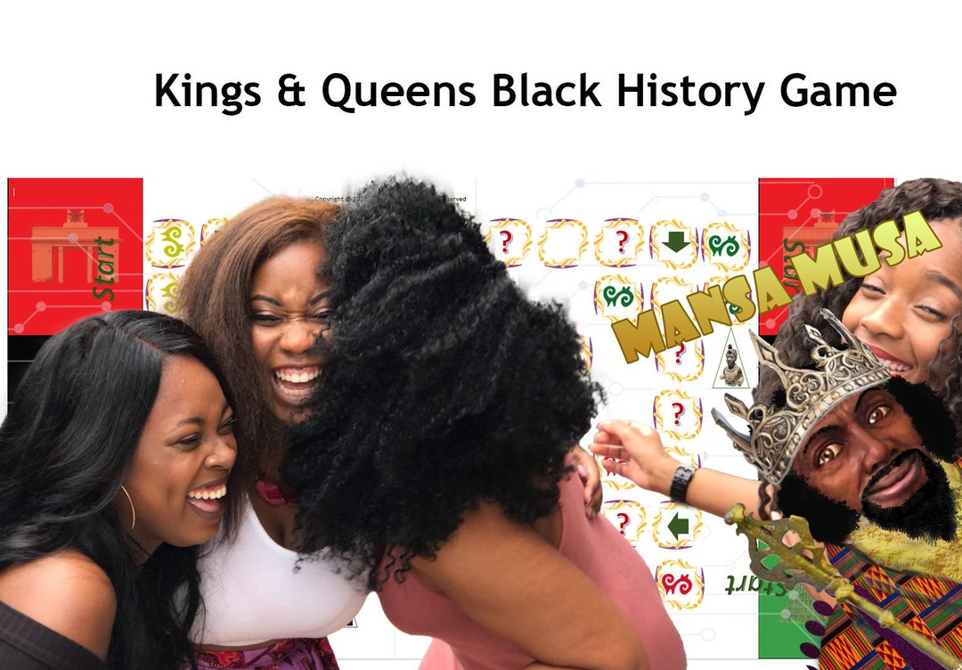 Printable Kings and Queens Black History Month Family Travel - Etsy