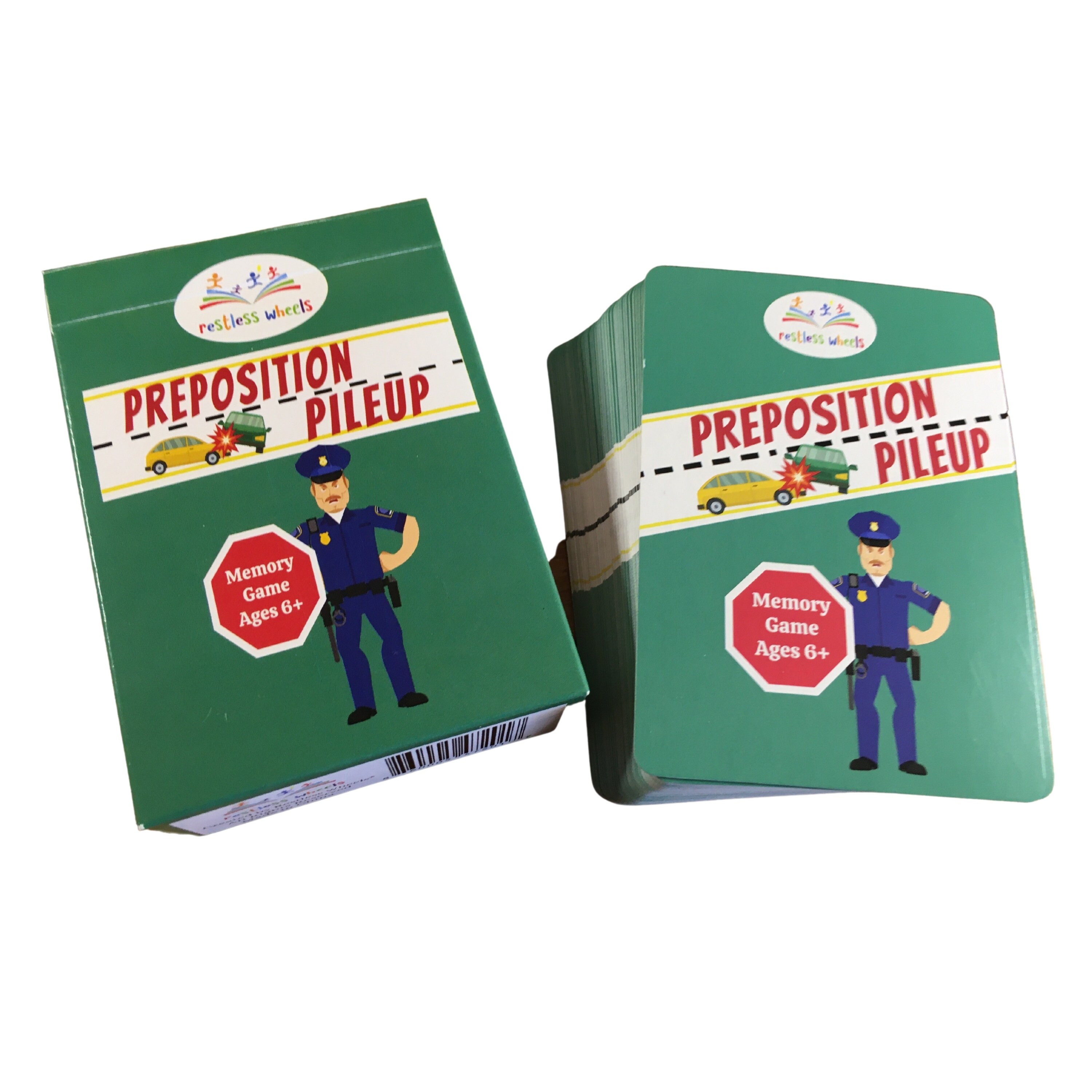 Preposition Pileup Slap It Grammar Game, Preposition Memory Game, CC ...