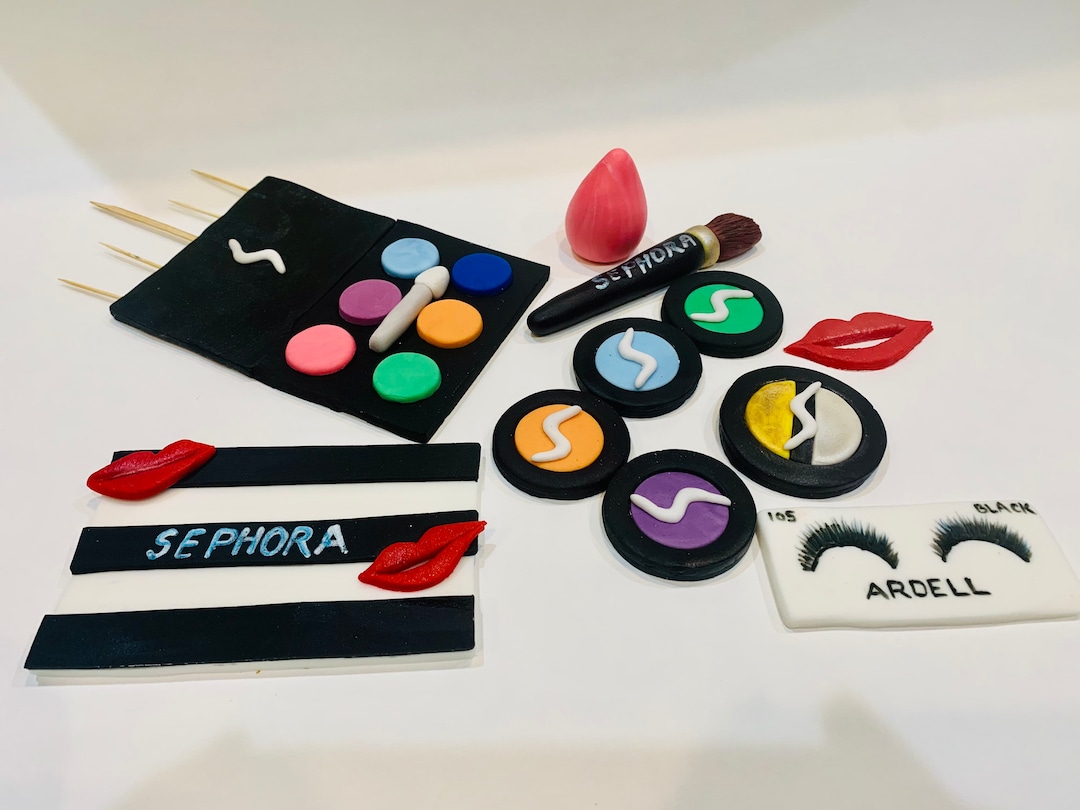 Sephora Fondant Make-up Set Topper - Etsy