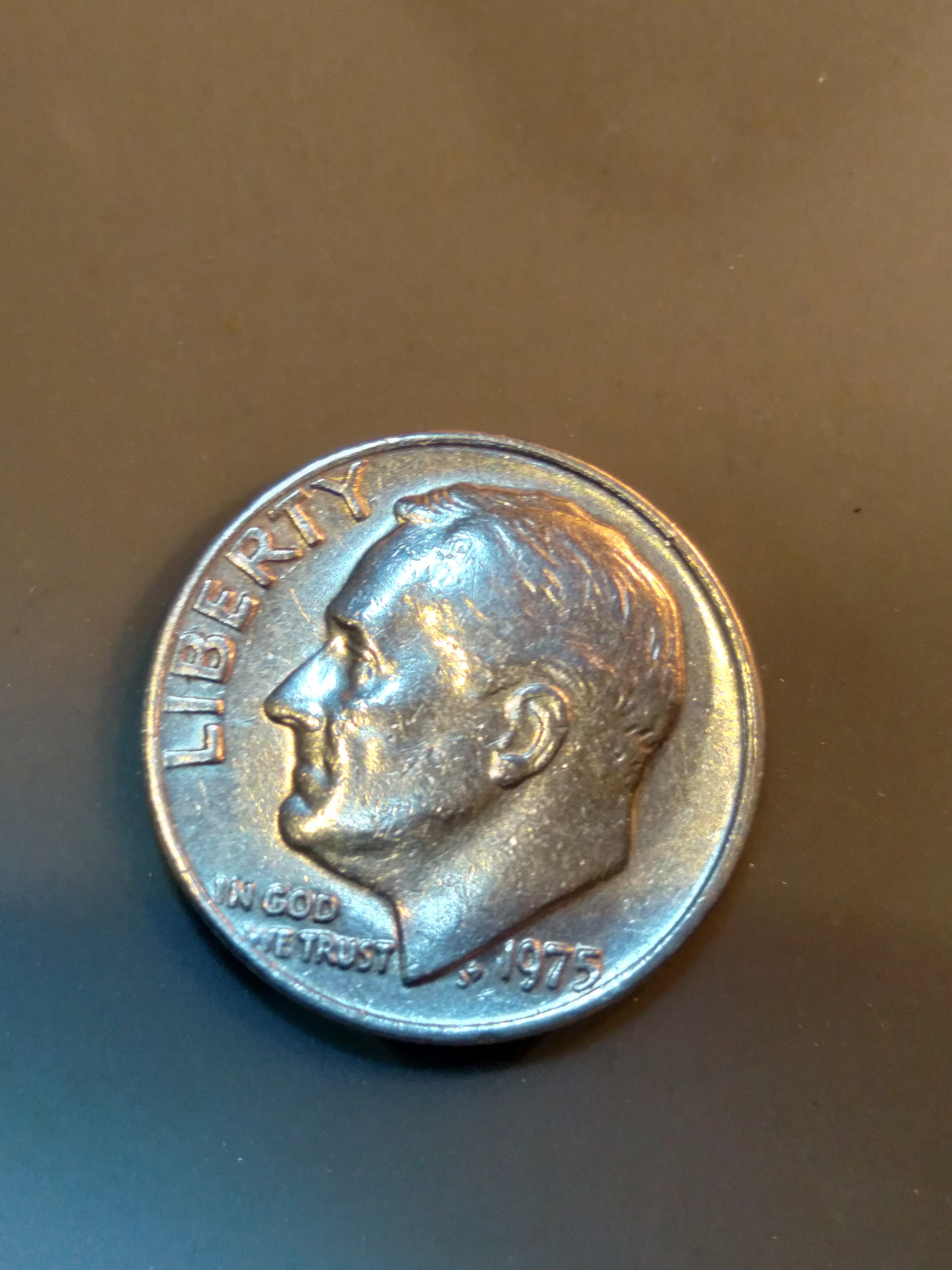 Extremely rare proof 1975 no S mark Roosevelt dime | Etsy