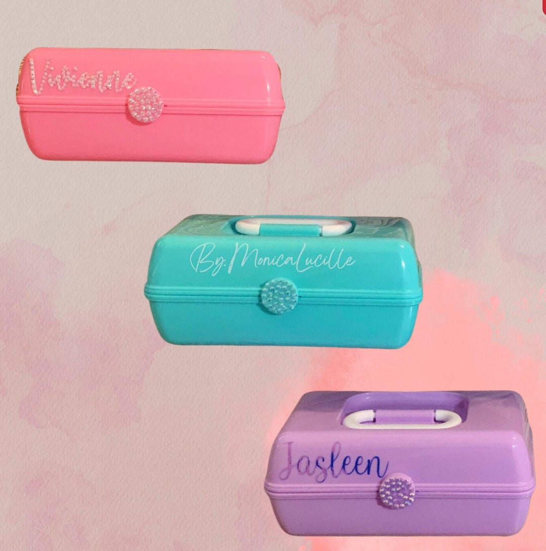 Custom Caboodle for Girls | Custom Caboodle | Bling Name Caboodle ...