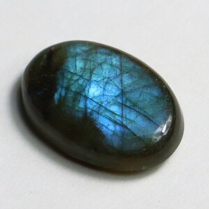 Blue Labradorite Cabochon | Natural Labradorite Gemstone, Purple ...
