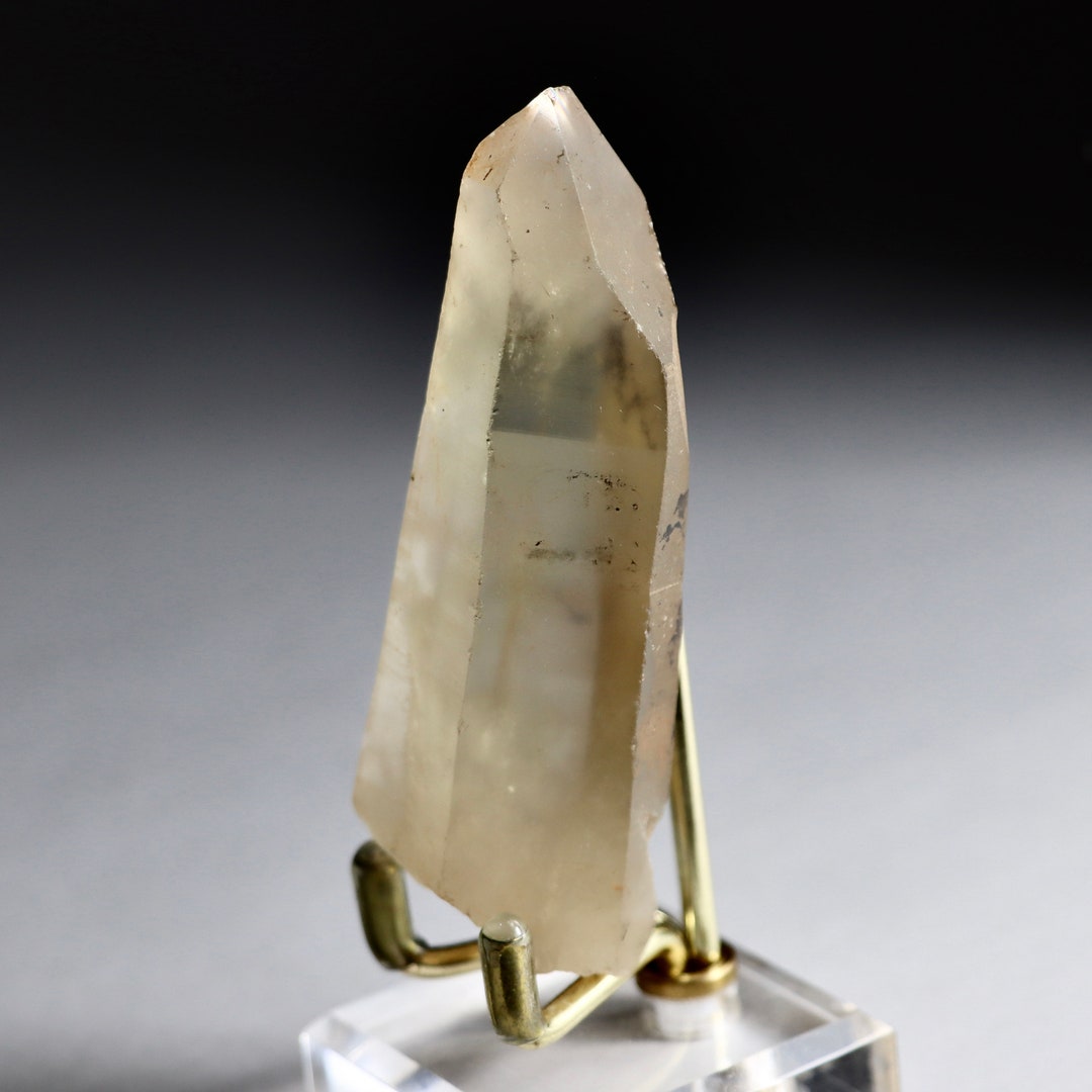 Natural Citrine Point | Citrine Point, Phantom Citrine Natural Citrine ...