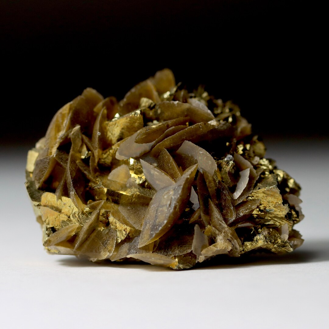 Rare Siderite W/ Chalcopyrite |natural Calcite Crystal Raw Crystal ...