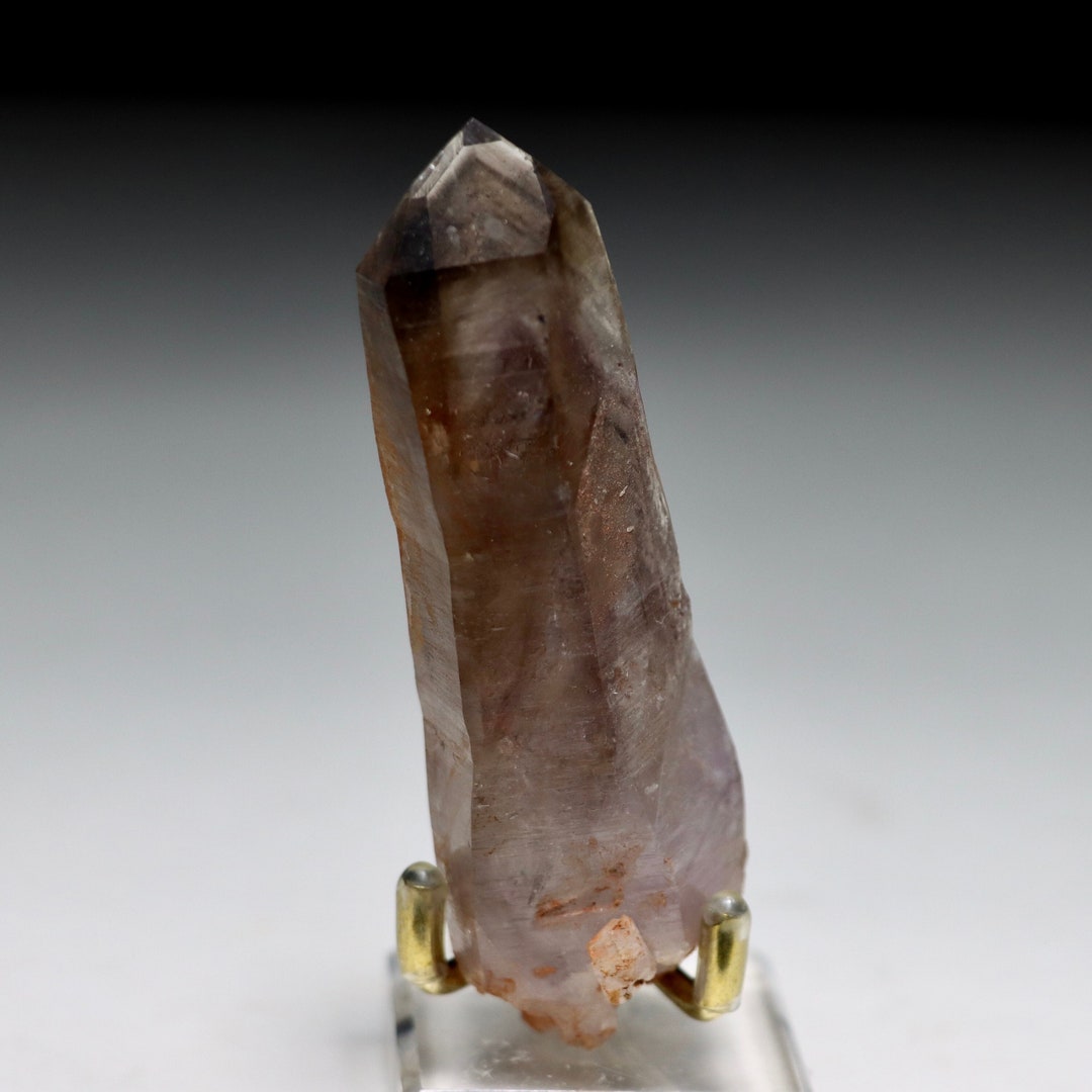 Phantom Smoky Amethyst Point (DT) | Amethyst Quartz Point, Amethyst ...