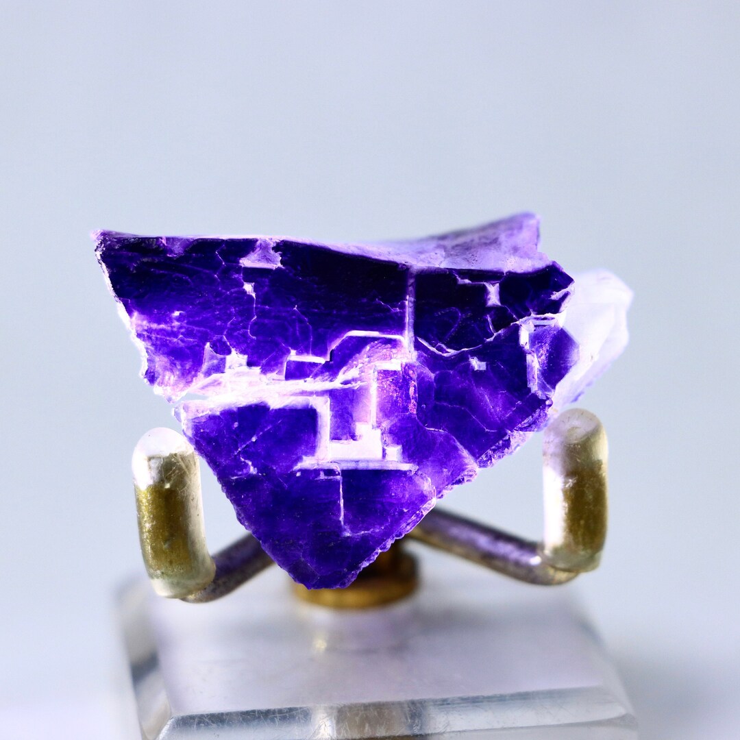 Purple Italian Etched Fluorite | Natural Fluorite Crystal Fluorite ...