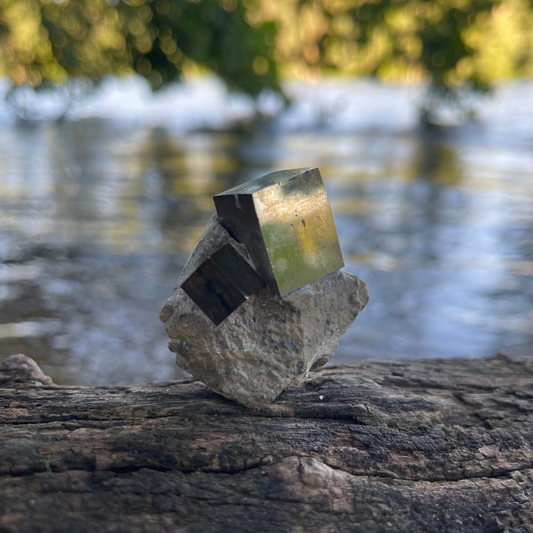 Spanish Pyrite in Matrix - Etsy