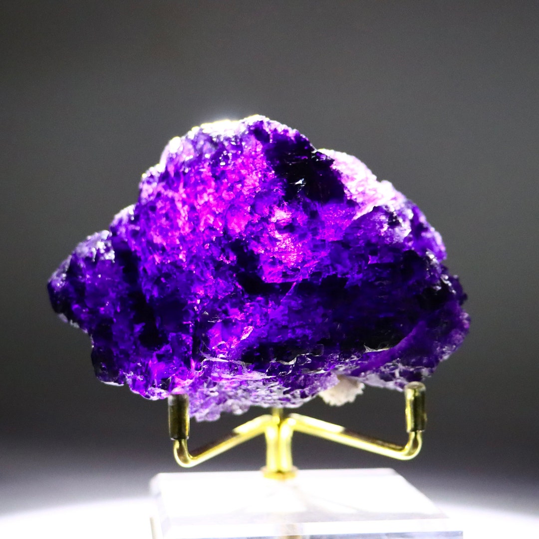 Italian Etched Octahedral Fluorite | Natural Fluorite Crystal Fluorite ...