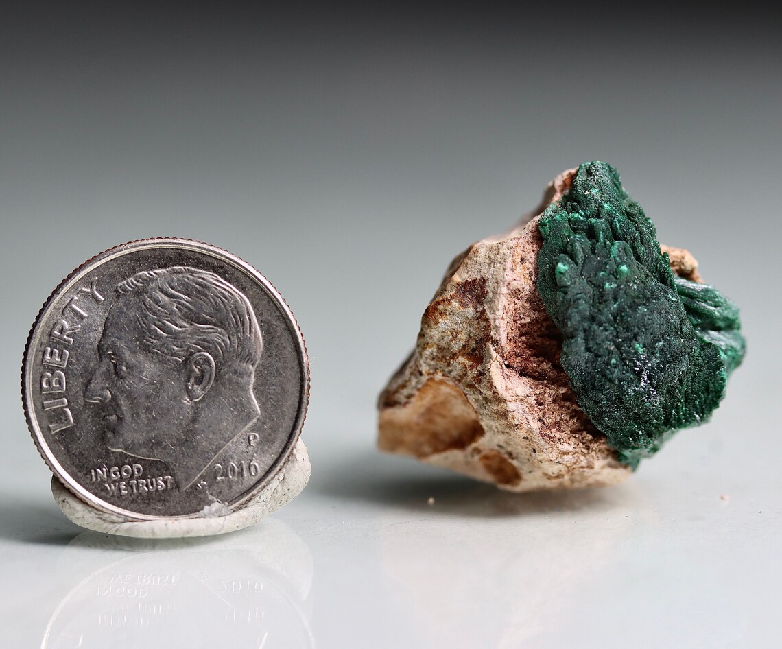 Fibrous Malachite Crystal on Matrix Natural Malachite - Etsy