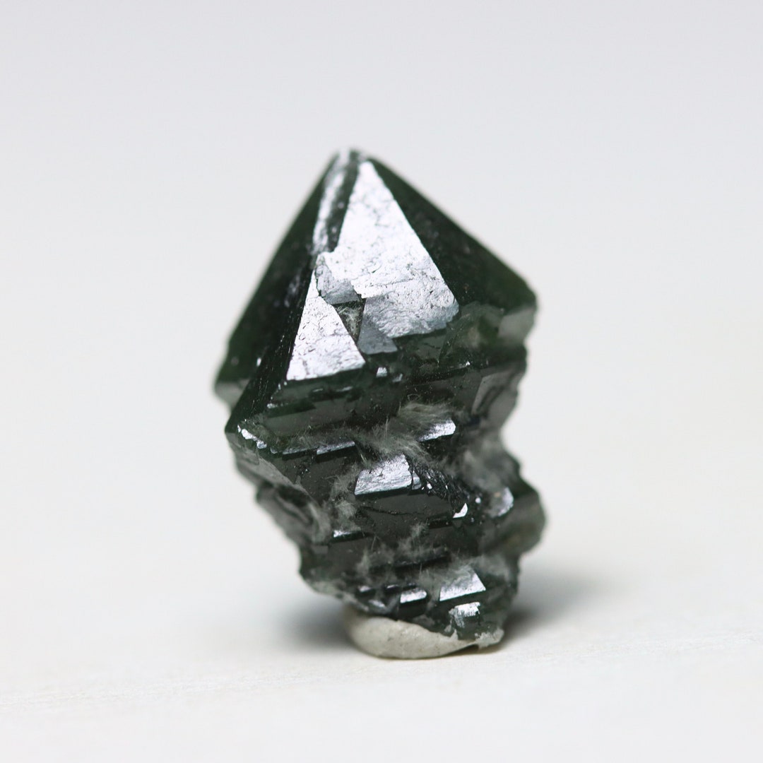 Hedenbergite in Quartz Natural Quartz Gemstone Quartz Point - Etsy