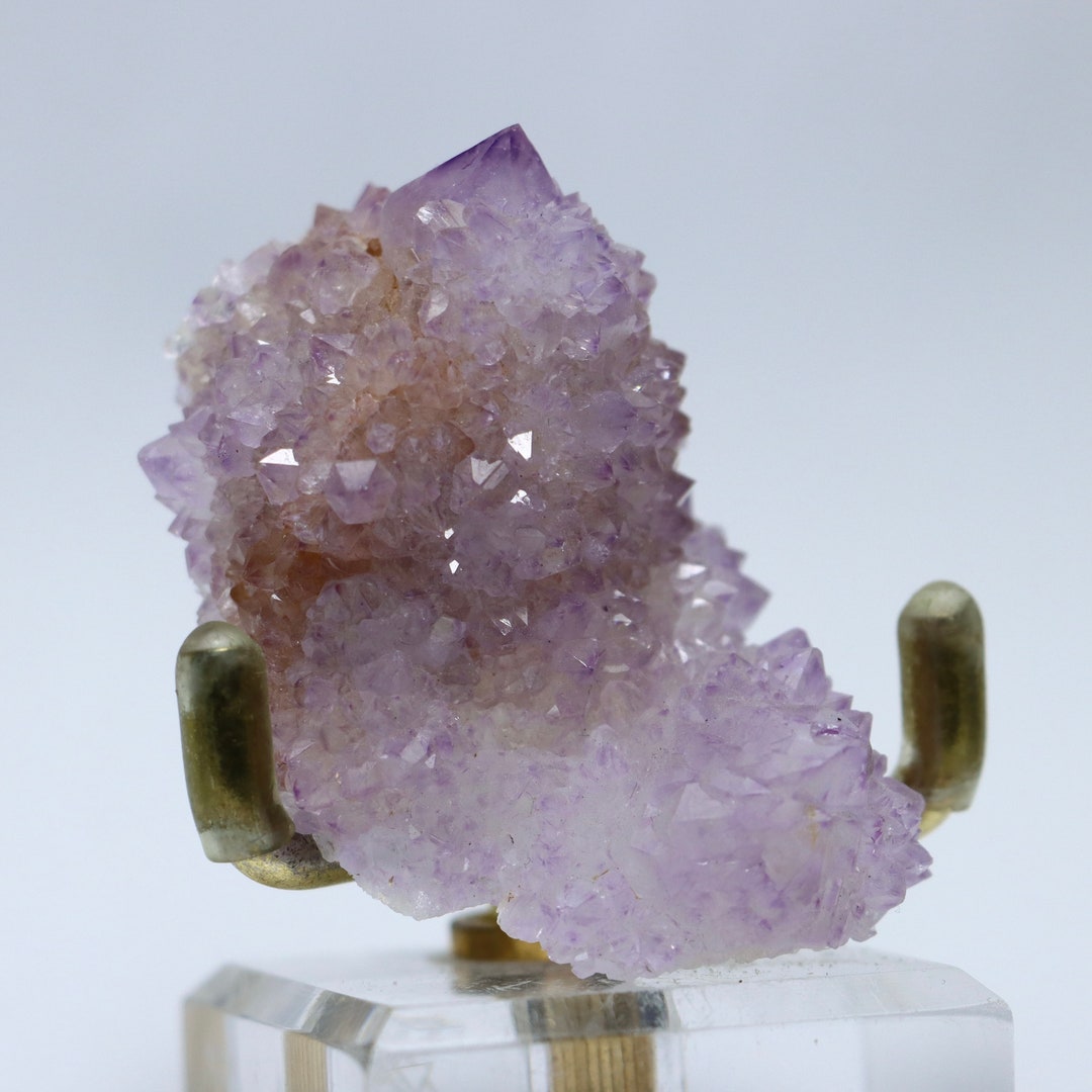Spirit Amethyst Crystal | Natural Spirit Quartz Specimen Cactus Quartz ...