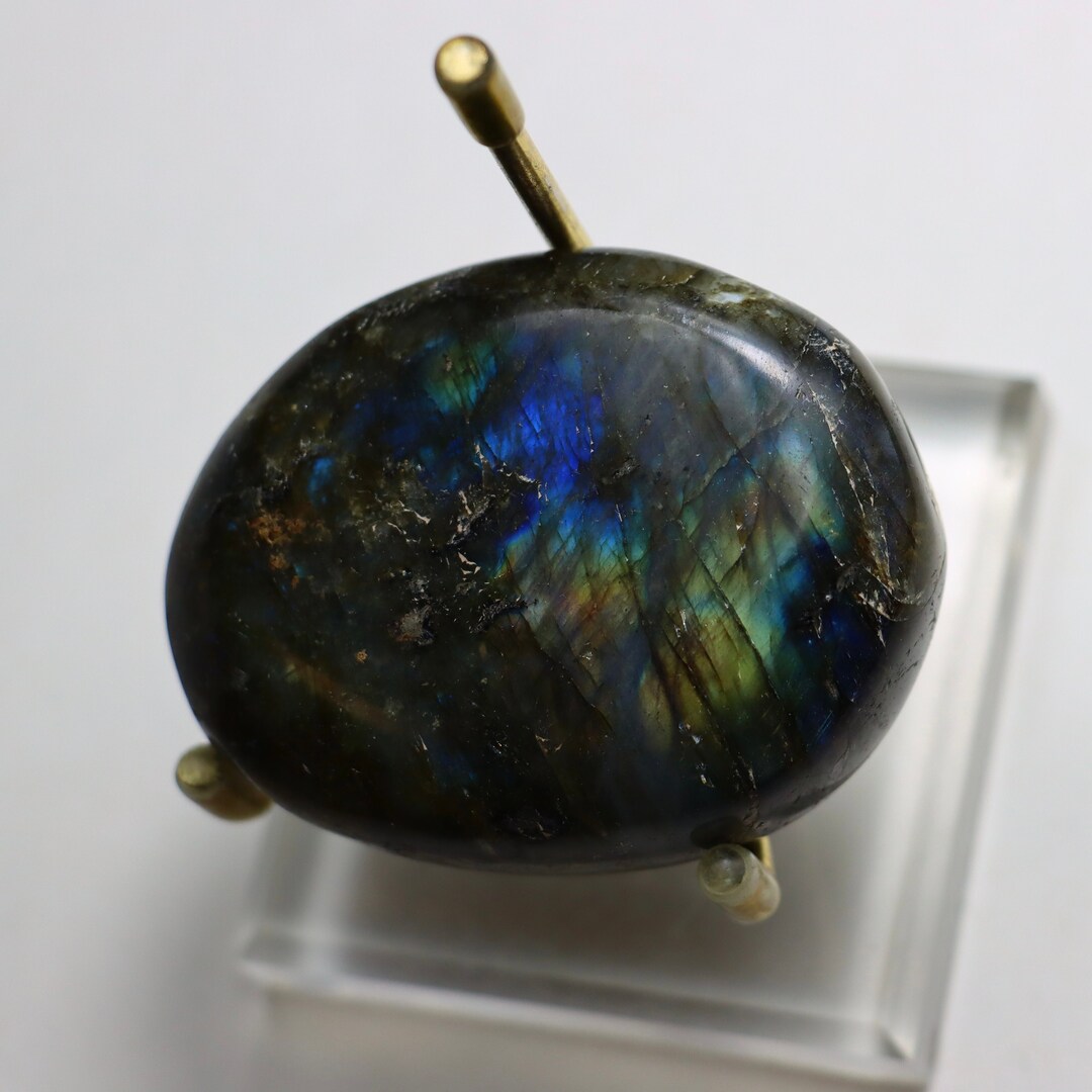 Labradorite Palmstone Natural Labradorite Gemstone, Labradorite Pendant ...