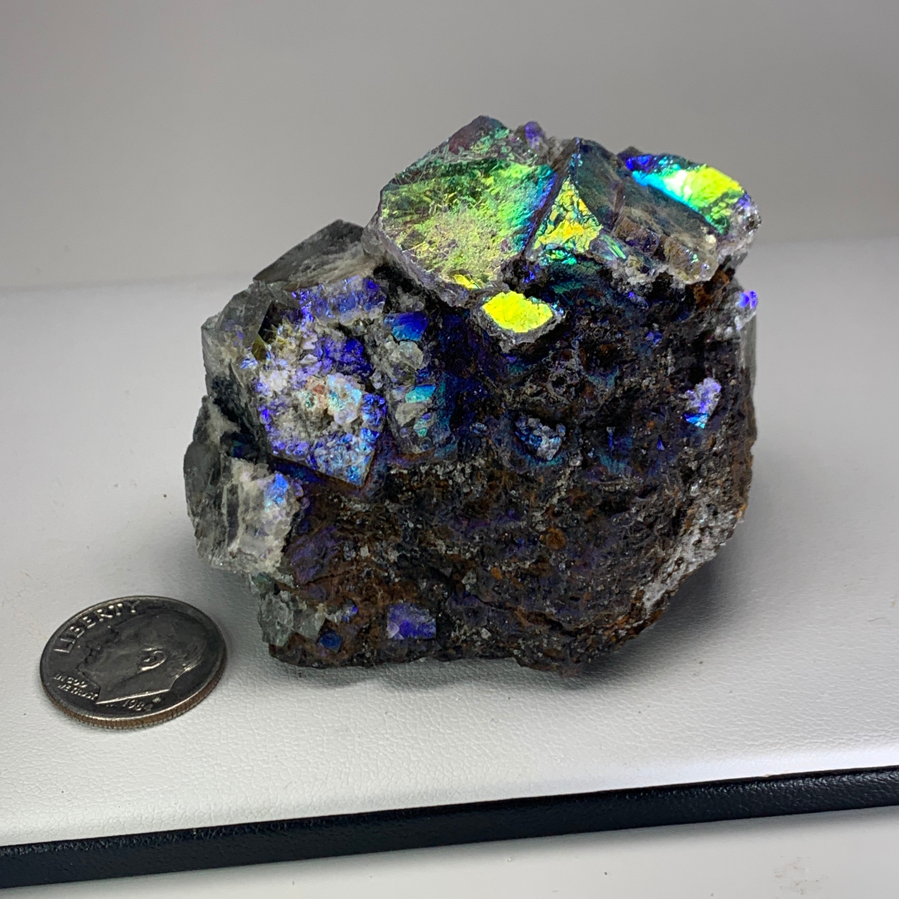 Large Flame Fluorite Rogerly Fluorite Rainbow Fluorite | Etsy