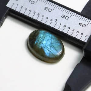 Blue Labradorite Cabochon | Natural Labradorite Gemstone, Purple ...