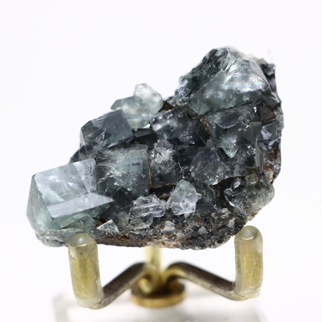 English Green Fluorite on Matrix | Lady Annabella Mine, Rogerley ...