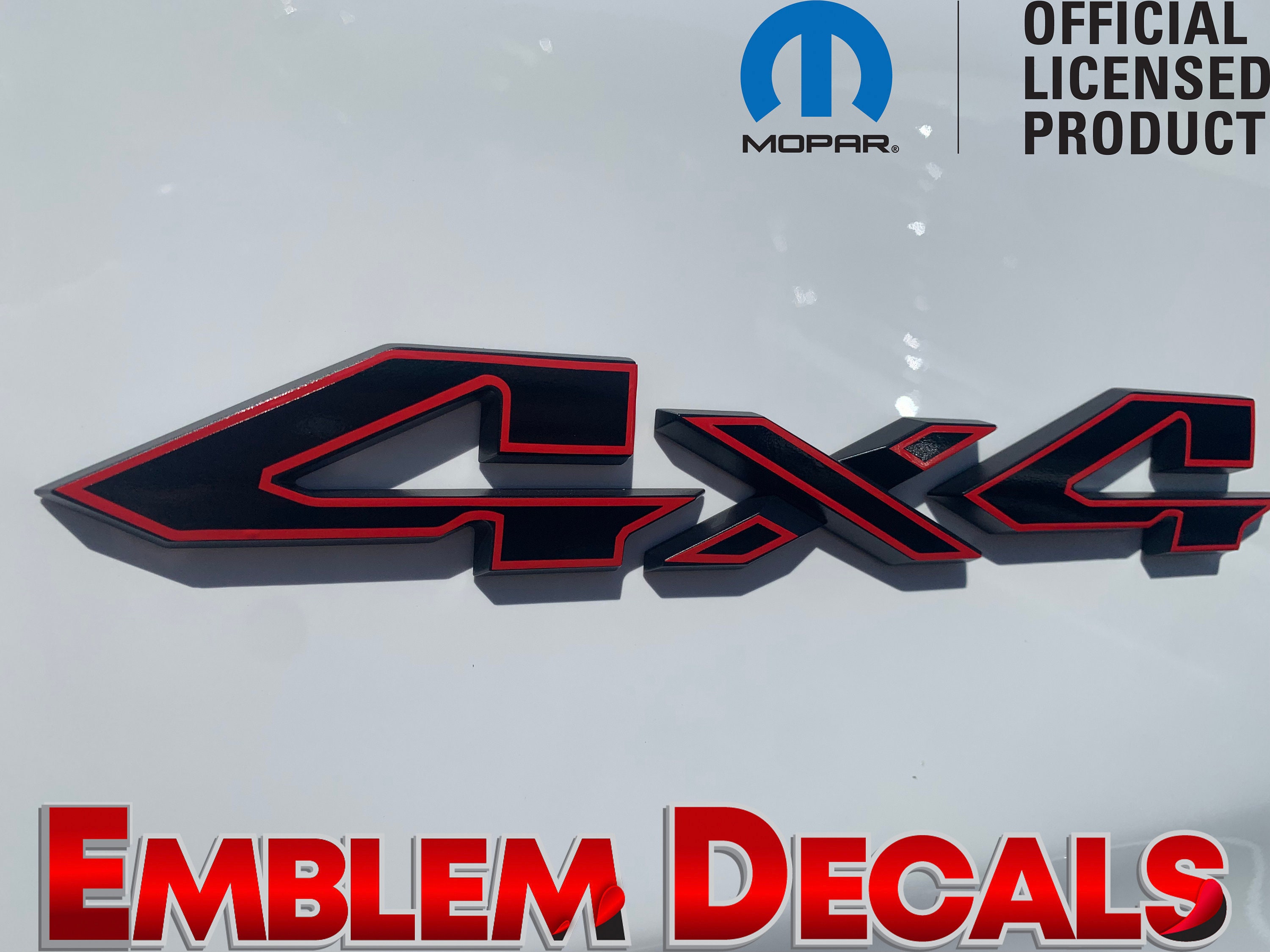 RAM 1500 Rebel Tailgate Package Emblem Overlay 2 TONE Decal 2025 2026 ...