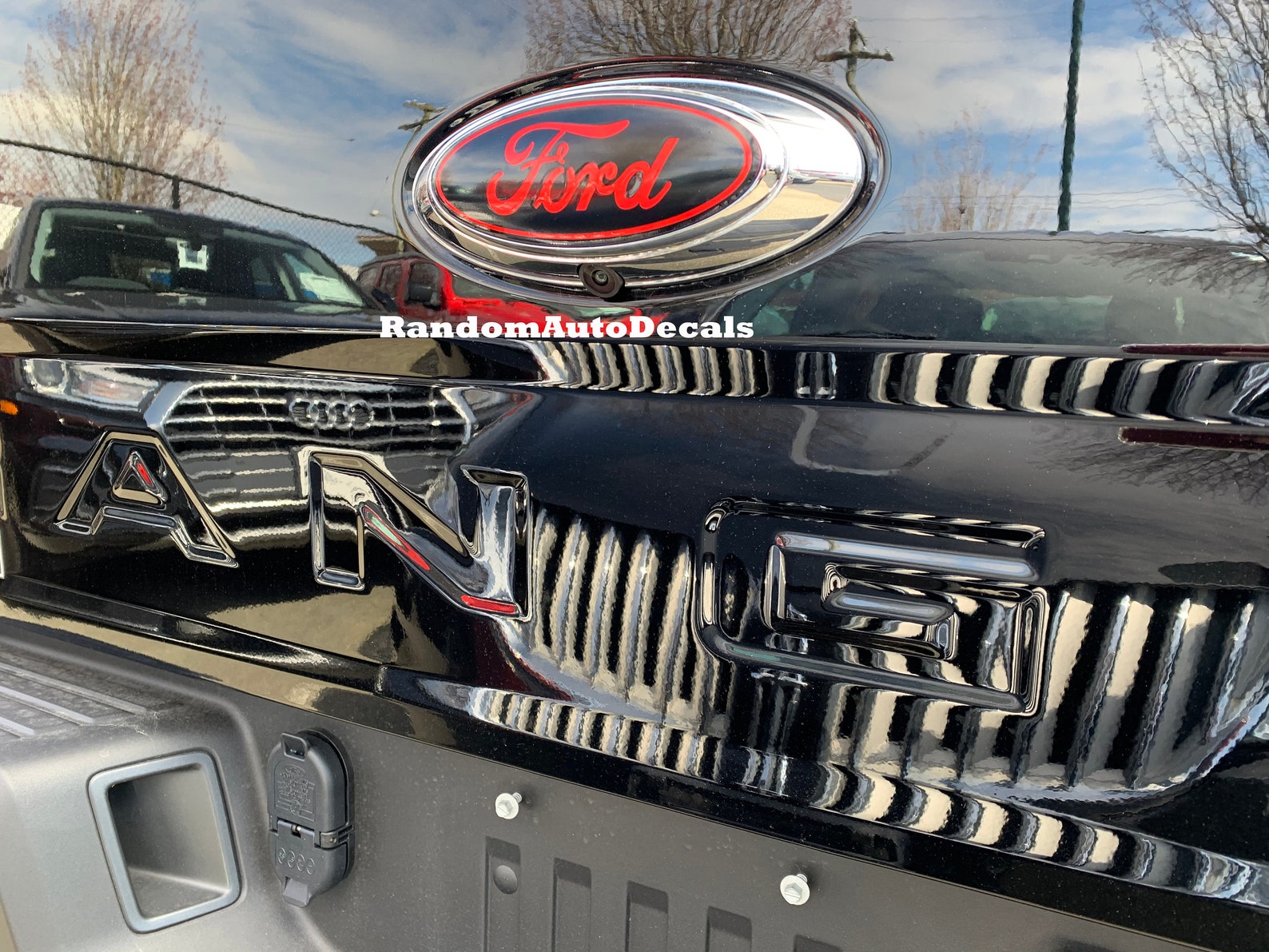 Ford Ranger TAILGATE OVAL Emblem Insert Decals 2019 2020 2021 - Etsy