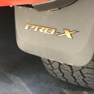 Nissan Frontier Prox Mud Flap Splash Guard Decals Overlay 2022 2023 ...
