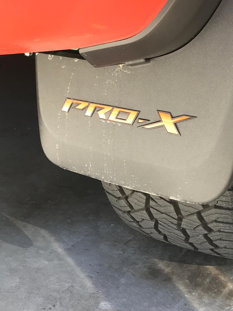 Nissan Frontier Prox Mud Flap Splash Guard Decals Overlay 2022 2023 ...