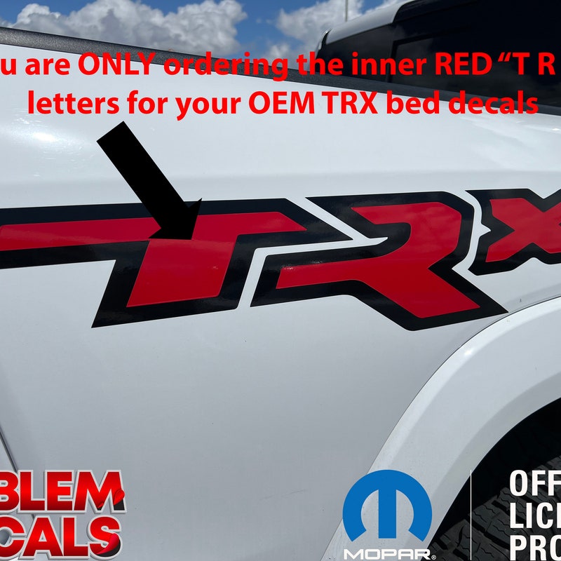 Trx Logo Decals - Etsy