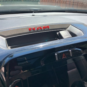 RAM 1500 DT Upper Radio Bezel Console Decals 2019 2020 2021 2022 2023 ...