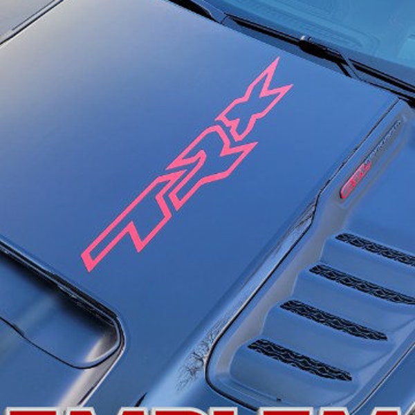 Trx Hood Decal - Etsy