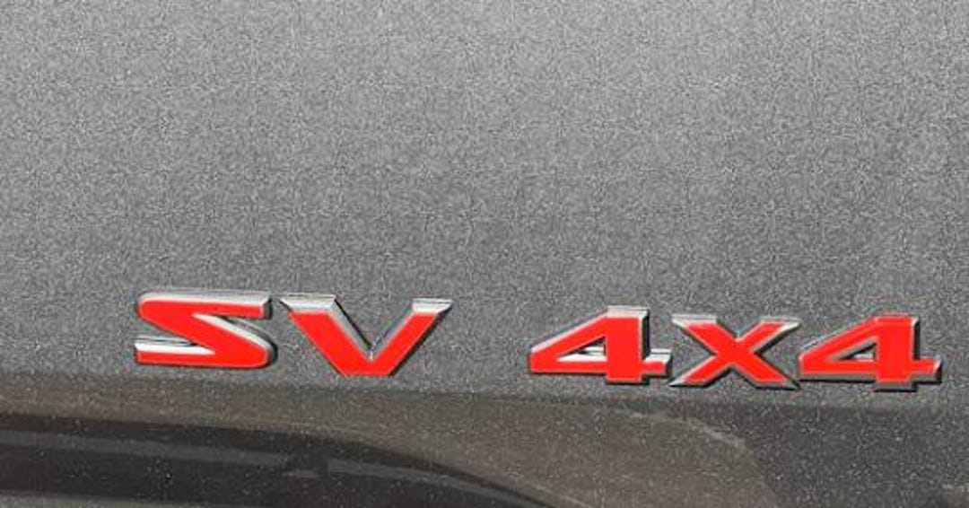 Nissan Frontier SV 4x4 Emblem Decals Overlay 2022 2023 2024 2025 - Etsy
