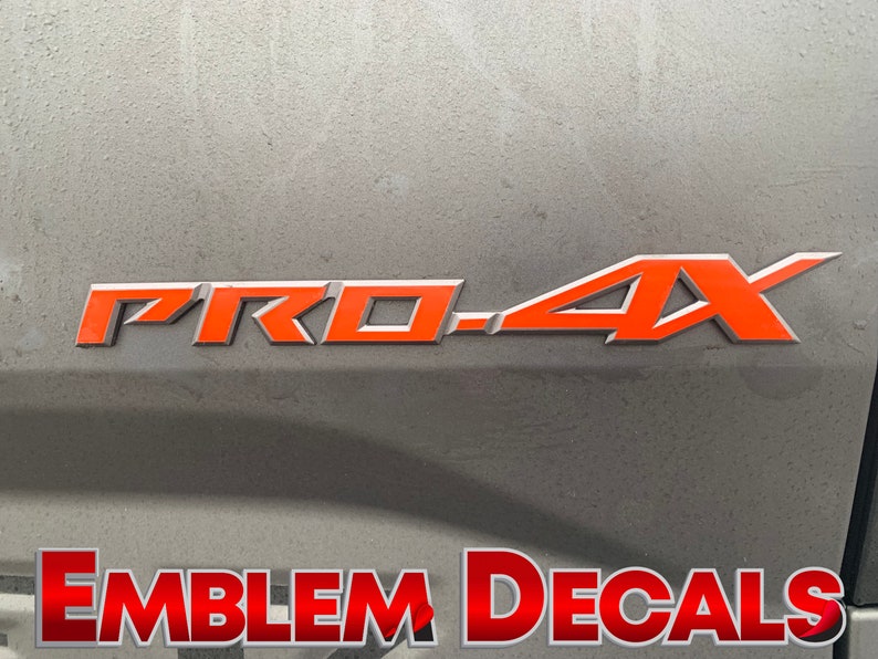 Nissan Frontier Pro4x Tailgate Emblem Decal Overlay 2022 - Etsy