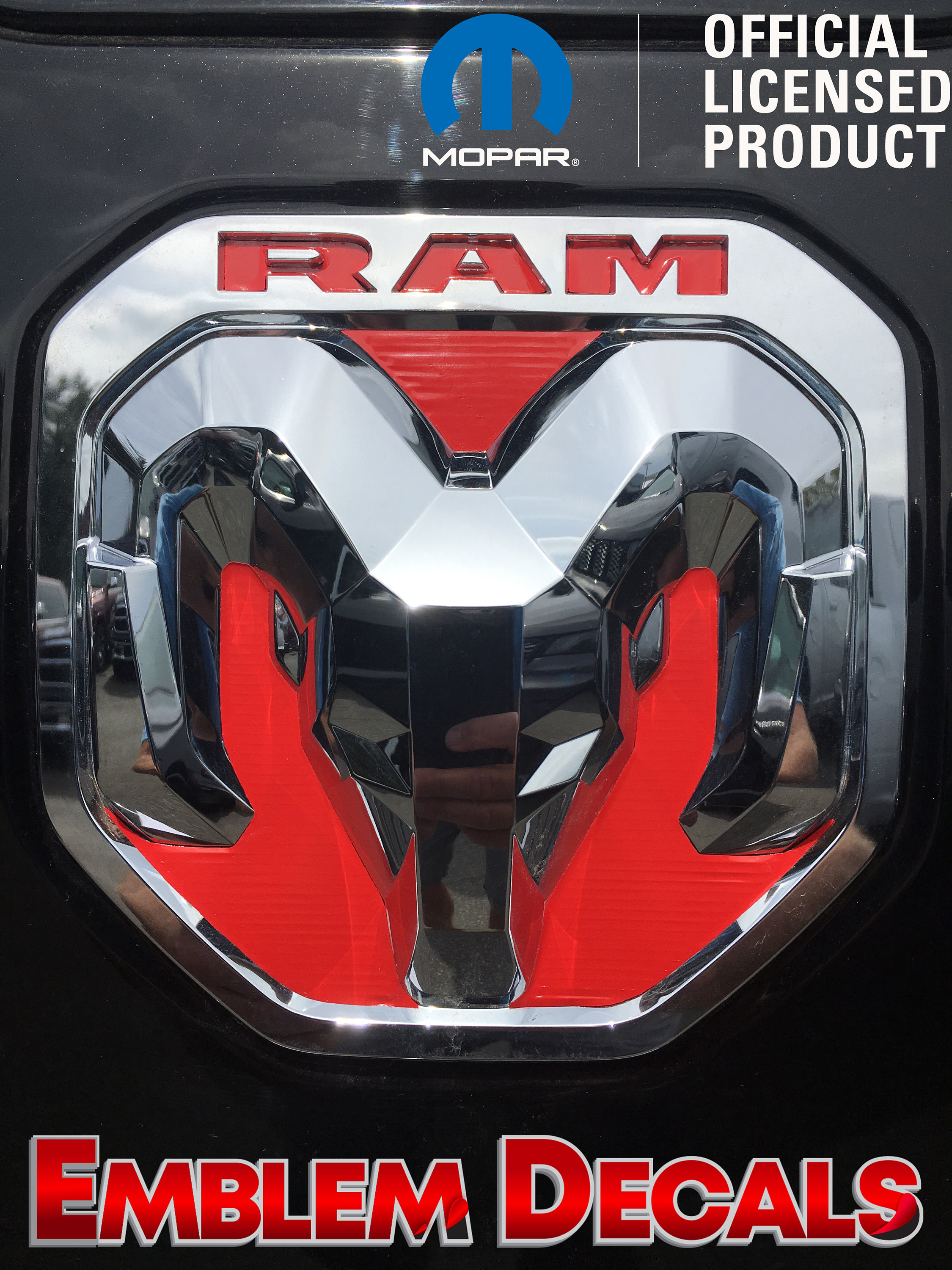 Dodge Ram Logo Decal