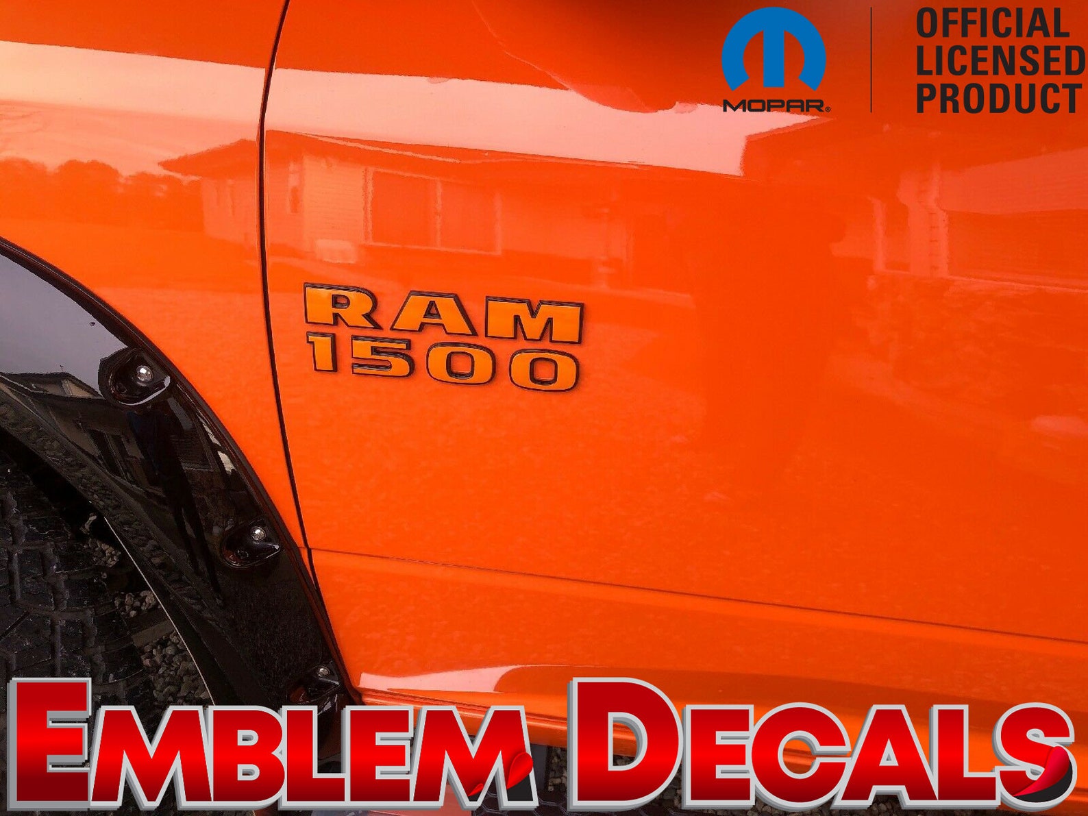 RAM 1500 4x4 Emblem Decals 2019 2020 2021 2022 Classic Warlock - Etsy