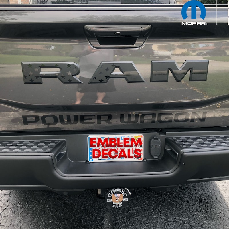 Power Wagon Tailgate Decal - Etsy