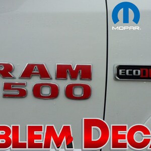RAM 1500 4x4 Emblem Decals 2013 2014 2015 2016 2017 2018 - Etsy