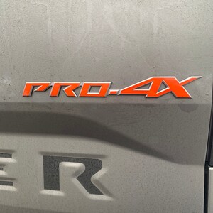Nissan Frontier Pro4x Tailgate Emblem Decal Overlay 2022 2023 2024 - Etsy