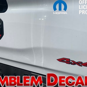 Ram 1500 DT LIMITED Tailgate COMBO Decal Overlay Decal 19 2020 2021 ...